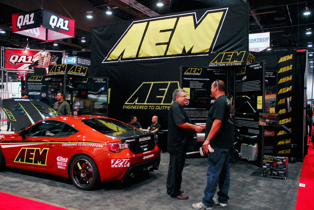 AEM Induction Attends 2012 SEMA Show with Well Received New Products ...